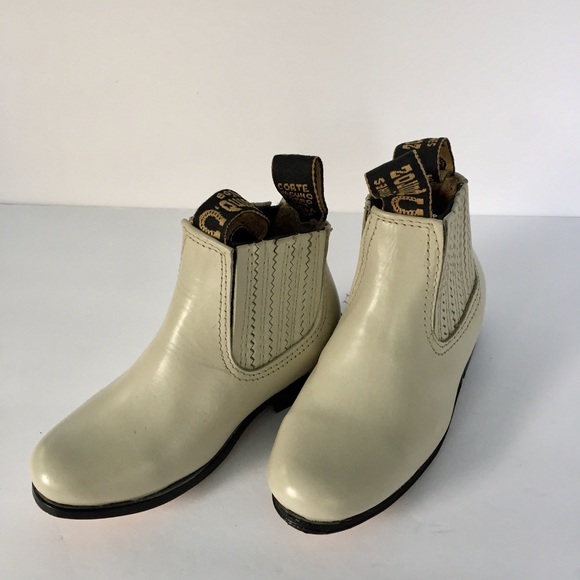 Shoes | Mariachi Charro Toddler Ivory Leather Boots | Poshmark